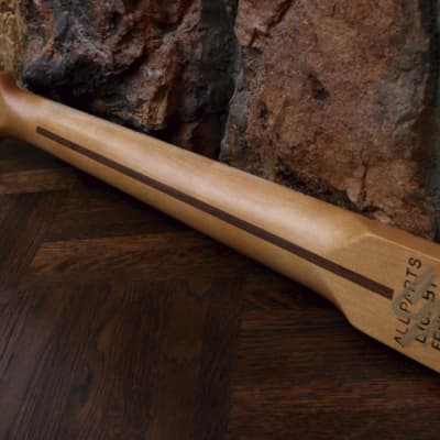 Aged Allparts Strat Neck Nitro Relic Rolled Fingerboard Edges | Reverb