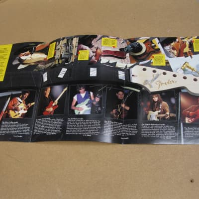 Fender Custom Shop Signature Series Brochure | Reverb