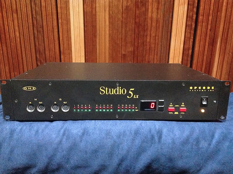 Opcode Studio 5LX MIDI Inteface/Syncronizer • Excellent | Reverb