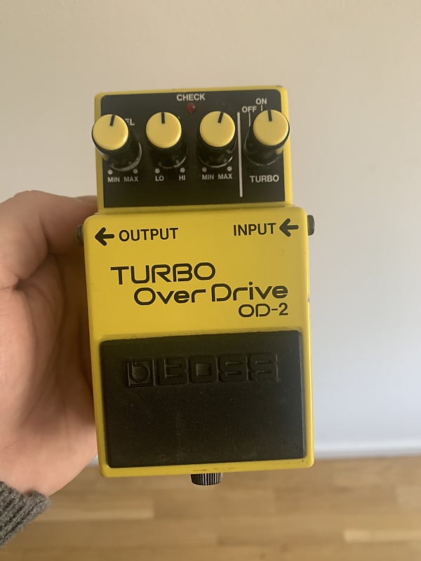 Boss OD-2 Turbo Overdrive August/1985 (First Month of | Reverb