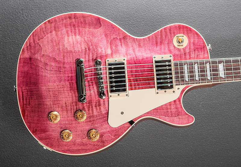 Gibson USA Les Paul Standard 50's Figured Top - Translucent | Reverb