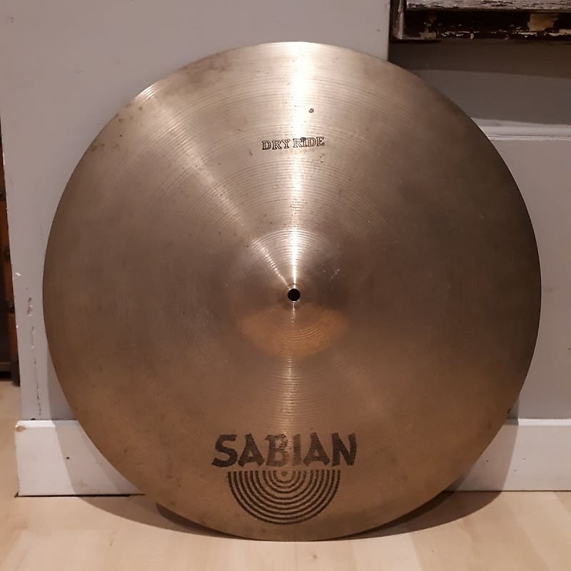 Sabian AA 21" Dry Ride 1980s | Reverb