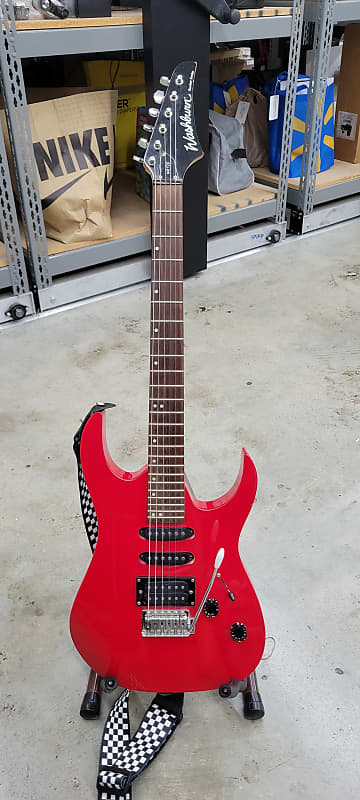 Washburn WR120 rocker series 2000s - Red | Reverb