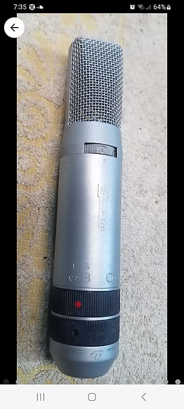 Milab DC 63 condenser multi pattern microphone in box with 2 | Reverb