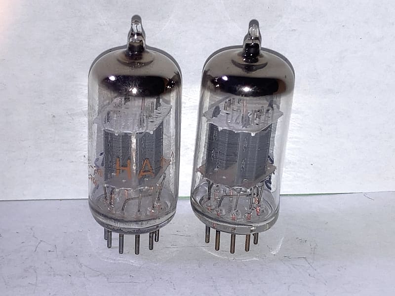 RCA 12AX7 12AX7A ECC83 Guitar Amp Tubes - Matched Pair, High | Reverb