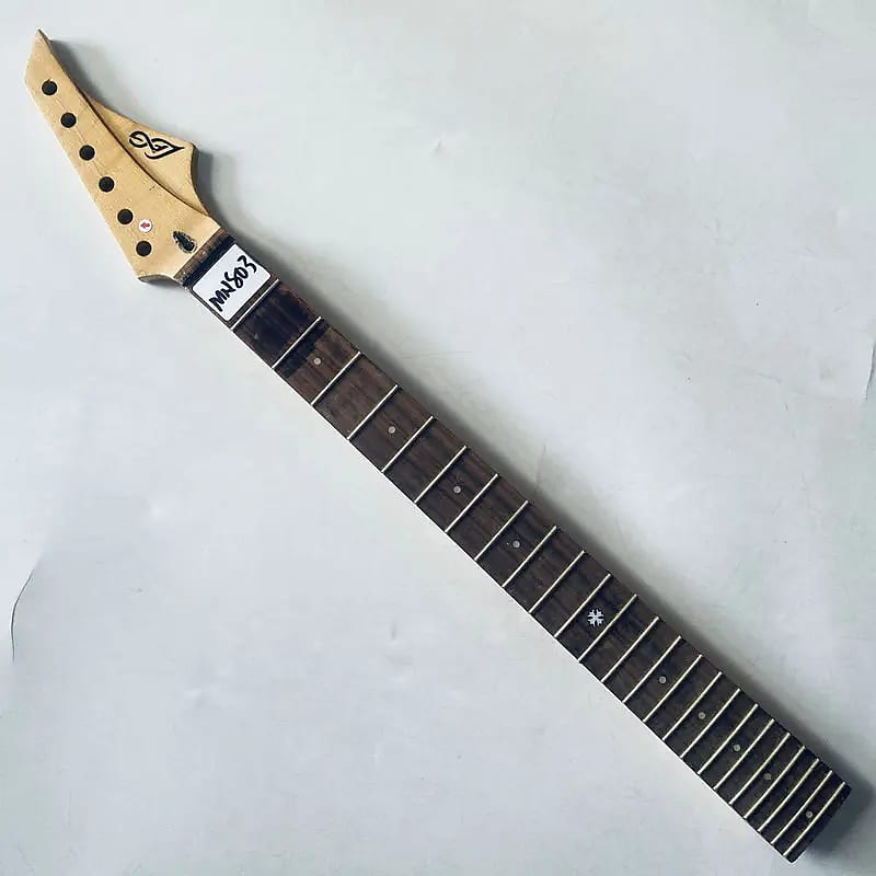 LAG Guitar Maple Neck, 24 Frets Rosewood Fingerboard | Reverb