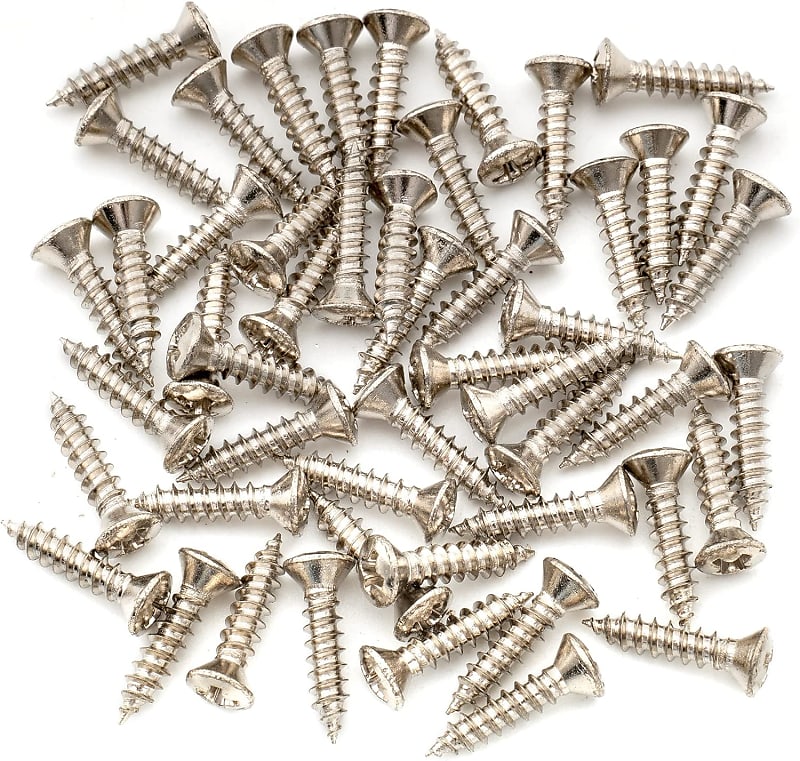 3x12mm Stainless Steel Electric Guitar Bass Pickguard | Reverb