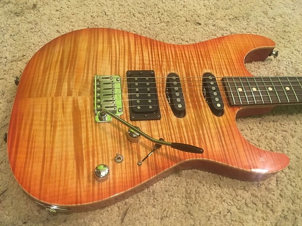 Tom Anderson Drop Top 2012 - Natural Orange Burst | Reverb