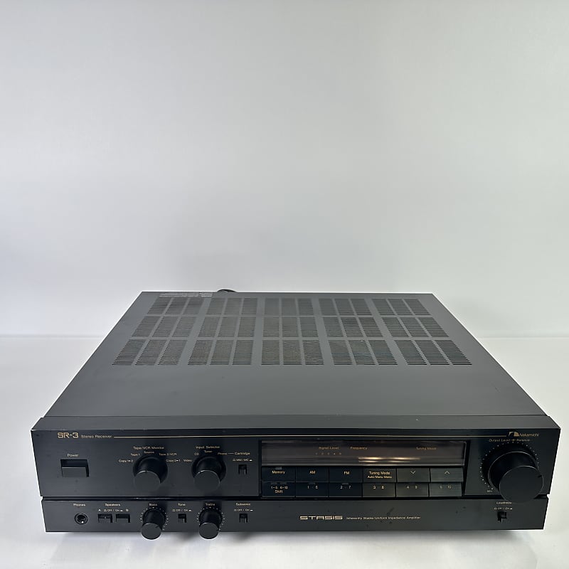 Nakamichi SR-3 STASIS Stereo Receiver | Reverb