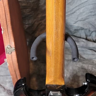 ULTRA RARE 1960's Maxitone 2 PU Bass, W/OHSC! | Reverb