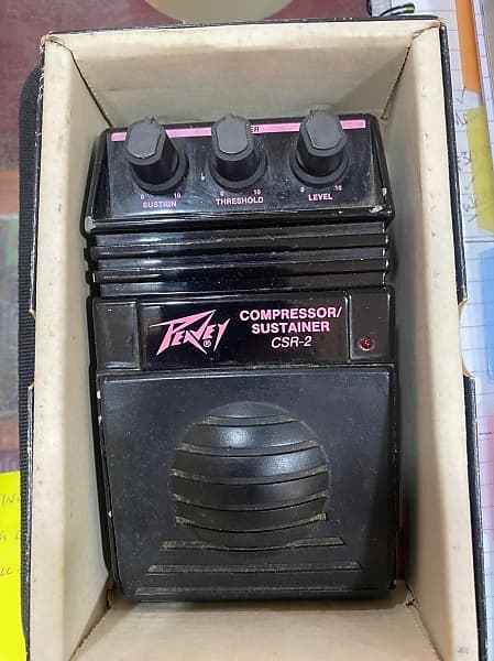 Peavey CSR-2 Compressor Pedal 1980's | Reverb