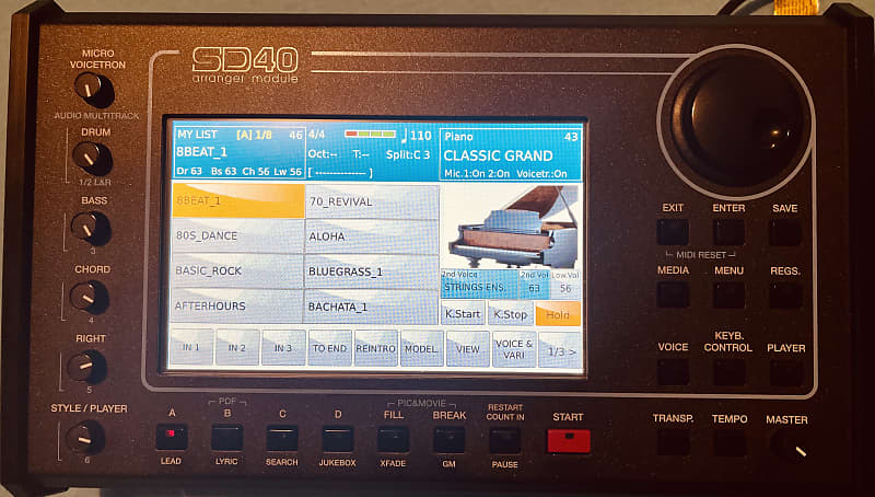 Ketron SD40 arranger module | Reverb