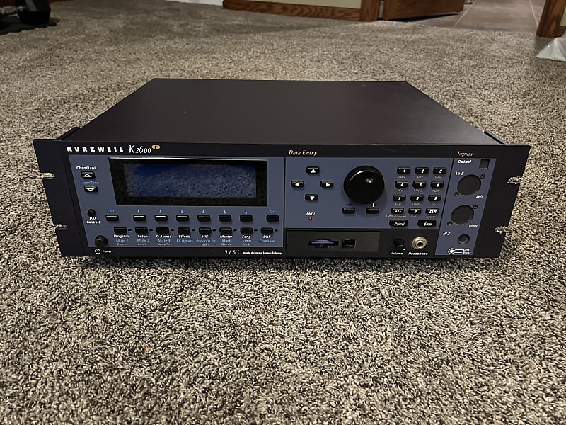 Kurzweil K2600R Rackmount Synthesizer + ROMS and Upgrades | Reverb