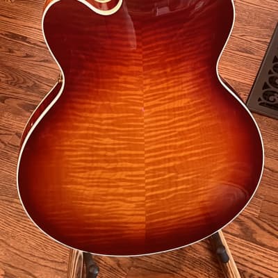 Mark Campellone Standard Archtop 16" Thinline 2001 - Cherry | Reverb