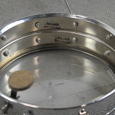 1970s Ludwig 5x14 LM400 Supraphonic Snare Drum | Reverb