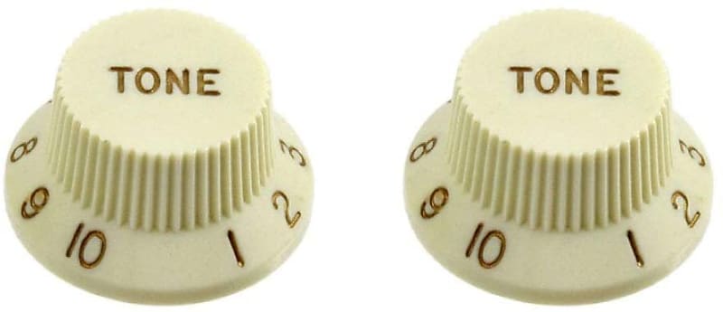 Allparts 2 Tone Knobs Mint Green for Strat US Split Shaft Pot | Reverb