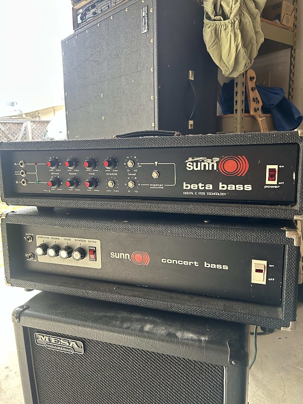 Original Sunn Beta Bass head | Reverb