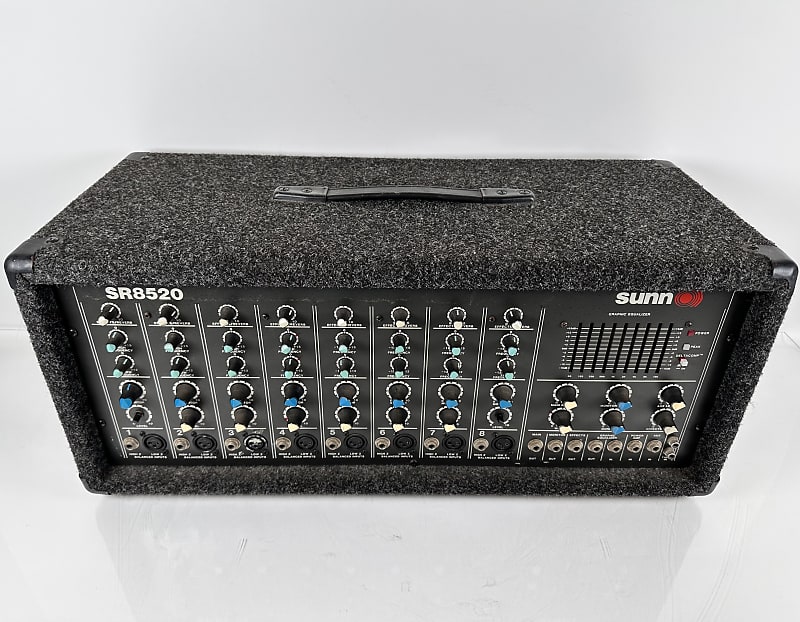 Sunn by Fender SR8520 8-Channel Mixer with Reverb | Reverb