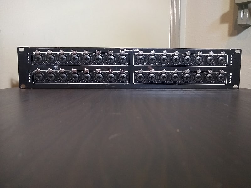 Network Sound Mamba Patchbay / DB25 Breakout Panel | Reverb