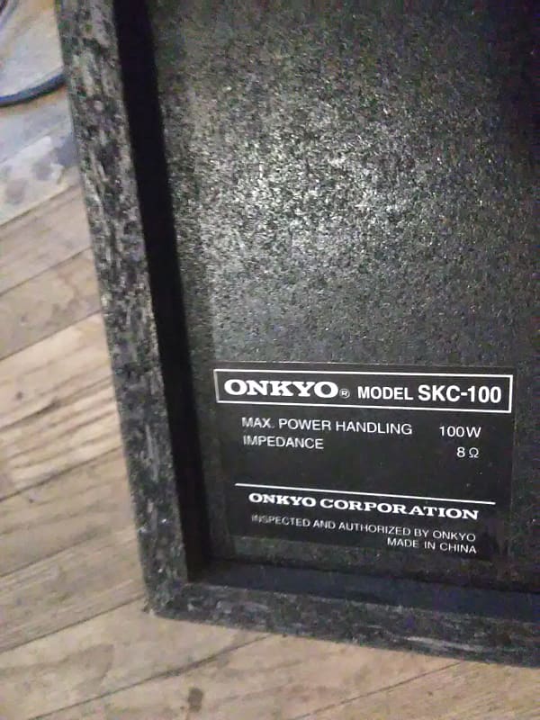 Onkyo SKC-100 Black Vaneer | Reverb