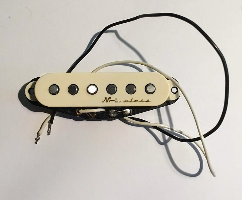 Fender Strat Noiseless Single Coil Pickup Aged White 053326 | Reverb