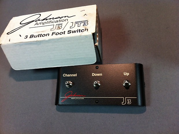 Johnson Amplification J3- Foot Pedal Free Shipping | Reverb