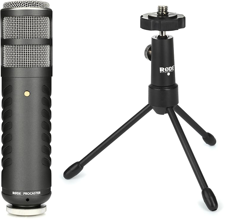 Rode Procaster Cardioid Dynamic Broadcast Microphone Bundle | Reverb