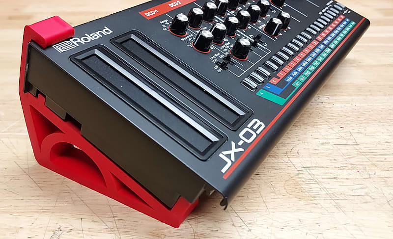 Red Color Angled Mounting Stands For Roland Boutique A-01 | Reverb