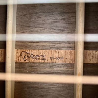 Takamine EF-360s 1986 | Reverb