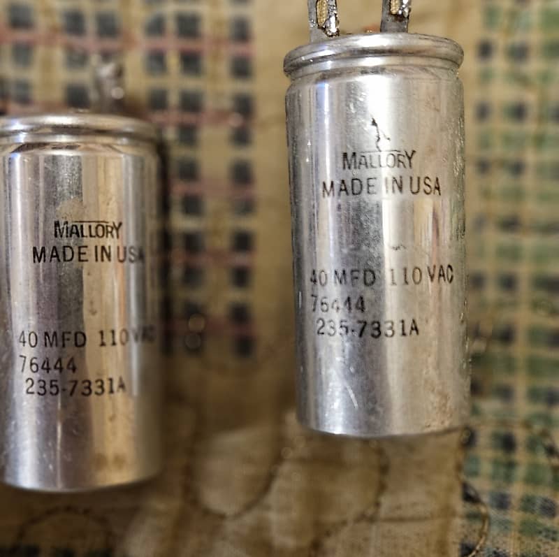 Mallory Capacitor made 1974 | Reverb