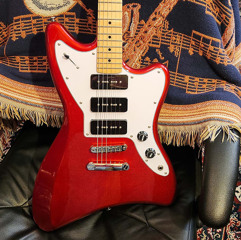 SX Liquid 3 P90 - Red | Reverb