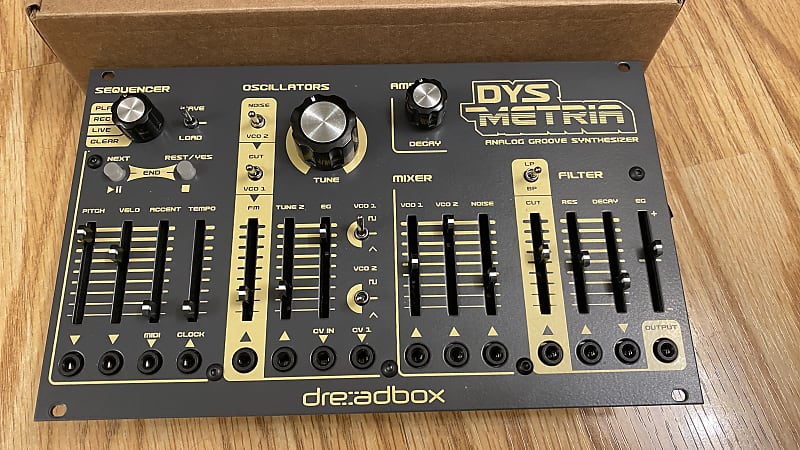 Dreadbox Dysmetria Analog Modular Groove Synthesizer | Reverb