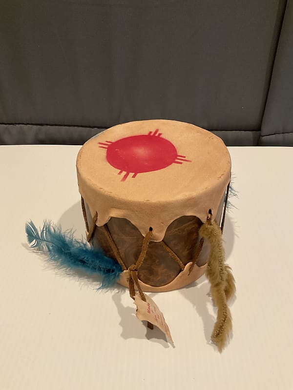 The Cherokees Hand Drum Made by Native Americans | Reverb