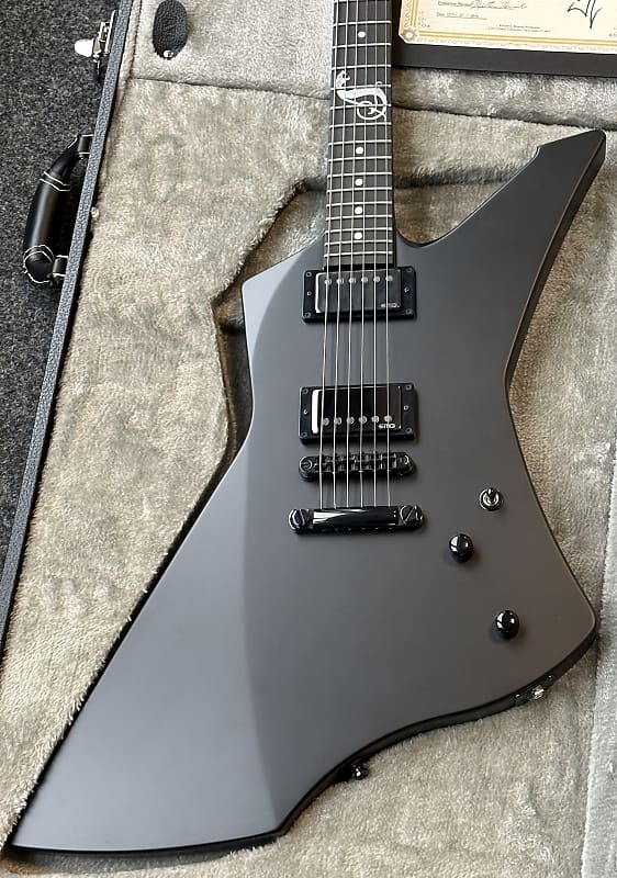 ESP Custom Shop Snakebyte James Hetfield Mint & Complete | Reverb