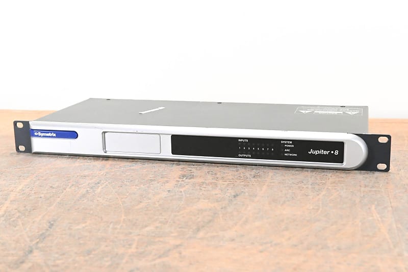 Symetrix Jupiter 8 App Configurable 8 x 8 DSP (NO POWER | Reverb