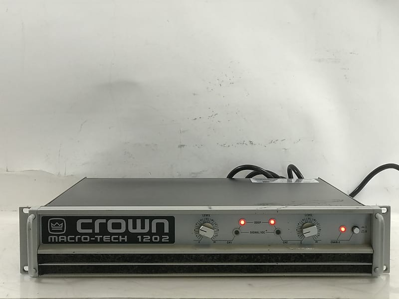 Crown Macro-Tech 1202 Power Amplifier | Reverb