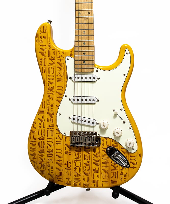 Partscaster - Egyptian Magic Custom Artwork | Reverb