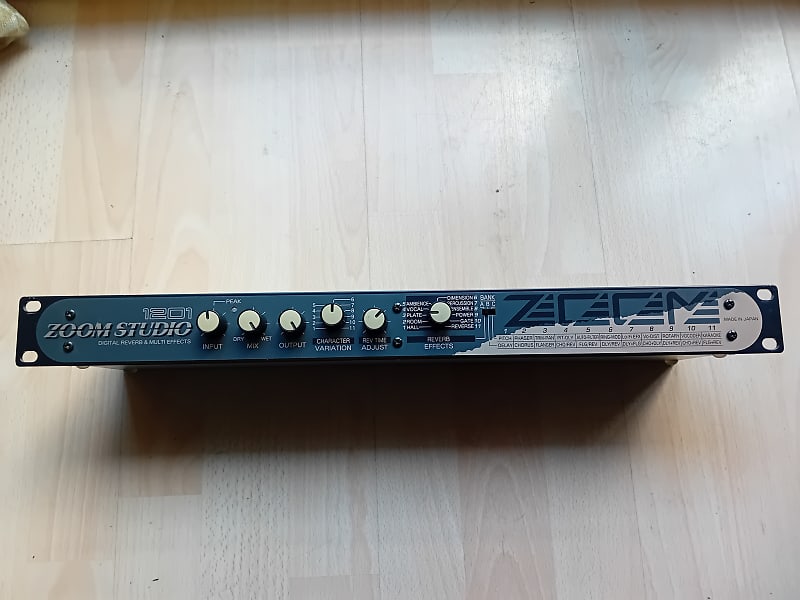 Zoom 1201 Digital Reverb Rack - Made in Japan | Reverb