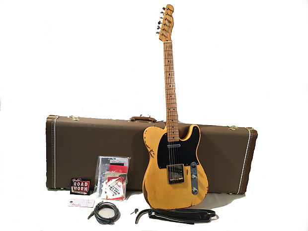 Relic Time Warp 52 Blackguard Fender 50s Telecaster Custom | Reverb