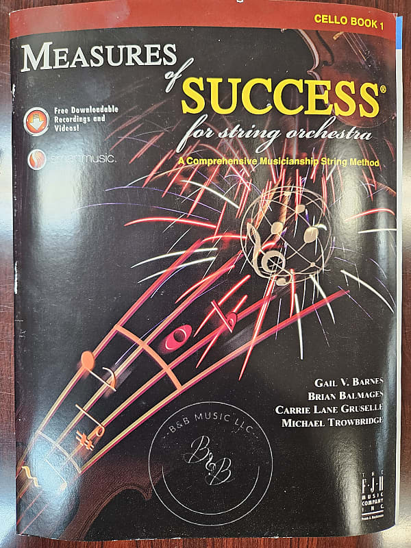 Measures Of Success Cello Book 1 | Reverb