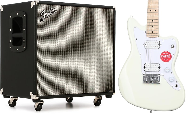 Fender Rumble 115 - 1x15" 300-watt Bass Cabinet Bundle with | Reverb