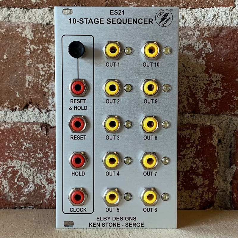 Elby Designs - ES21 10 Stage Sequencer (3U Banana | Reverb Australia