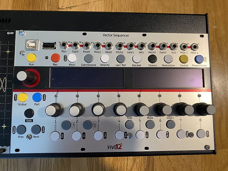 Five12 Vector Sequencer 2022 Silver | Reverb UK