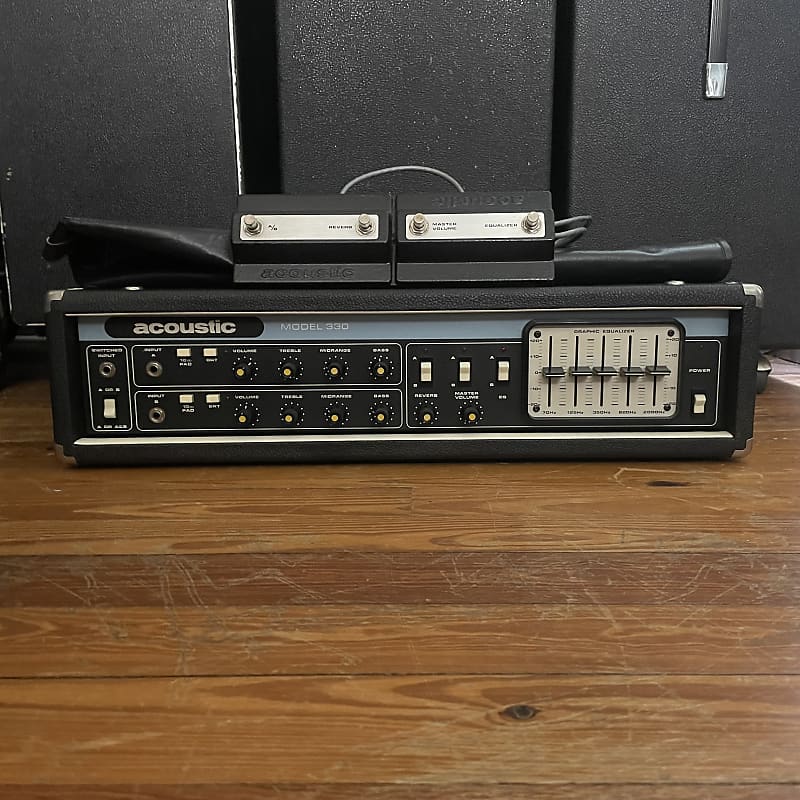 Vintage Acoustic Control Corp Model 330 Amp Head - 300W @ 2 | Reverb