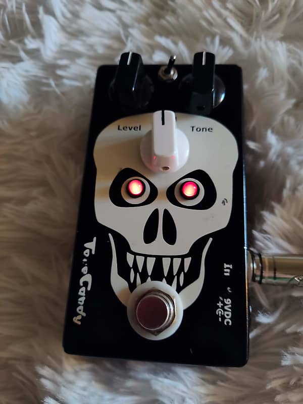 Tone Candy Skull 2011 Dual Distortion Pedal-Rare 1 of 100 | Reverb