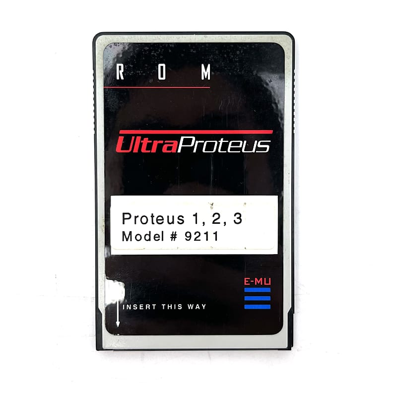 E-Mu Systems Ultra Proteus Rom Card ''PROTEUS 1,2,3 #9211'' | Reverb