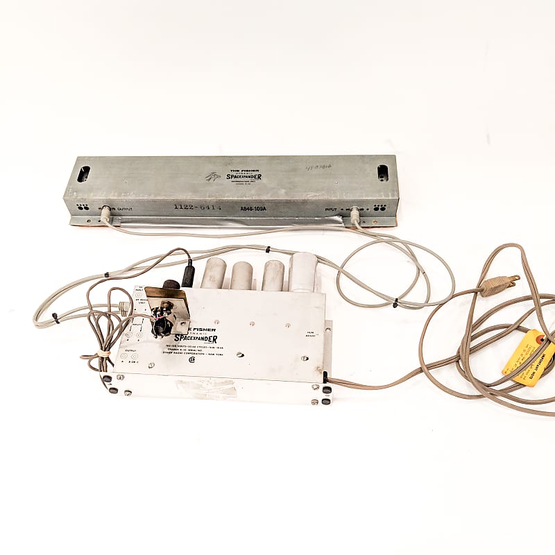 Vintage Fisher K-10 Space Expander Tube Spring Reverb | Reverb