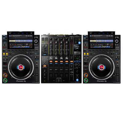 Pioneer CDJ-3000 Pro DJ Multiplayer Pair w/ DJM-900NXS2 4 | Reverb