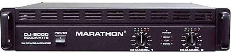 Marathon - DJ-6000 - DJ Series Amplifier 900@8 Ohms - 1800@4 | Reverb