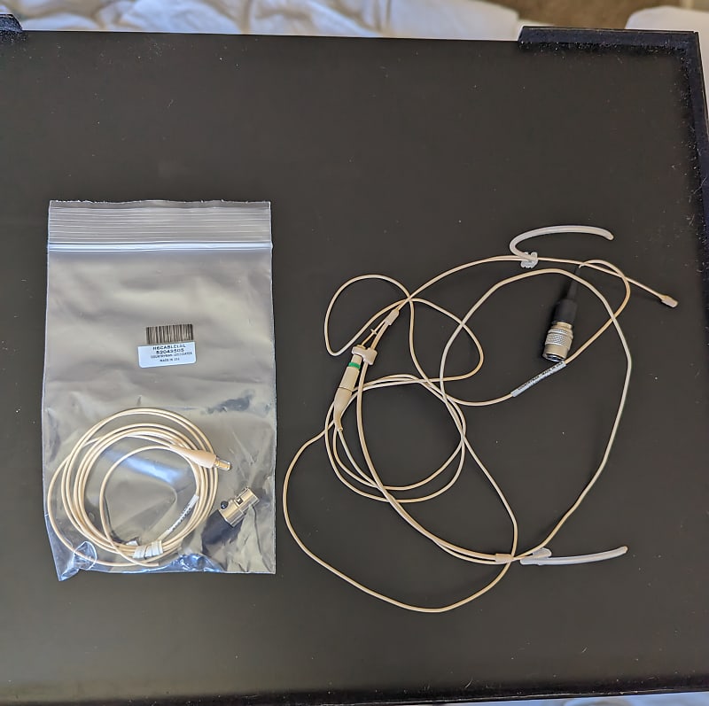 Countryman H6 Headset with Audio-Technica and Shure cables | Reverb